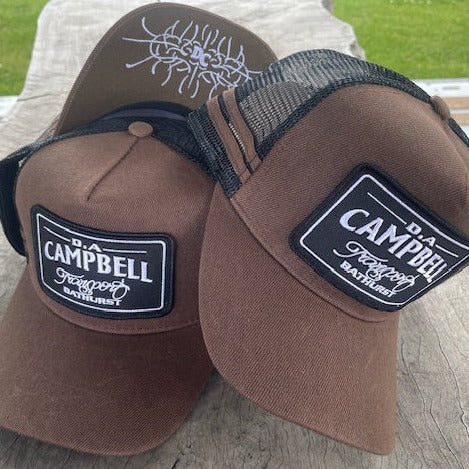 Campbell's Trucker Cap - Chocolate – DA Campbell Transport Merchandise